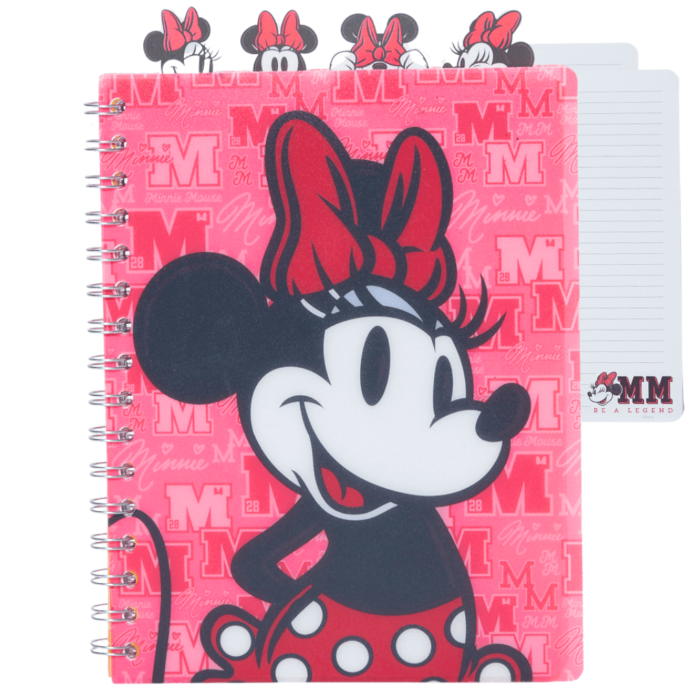Innovative Designs Disney Minnie Mouse Journal Notebook, Spiral Bound ...