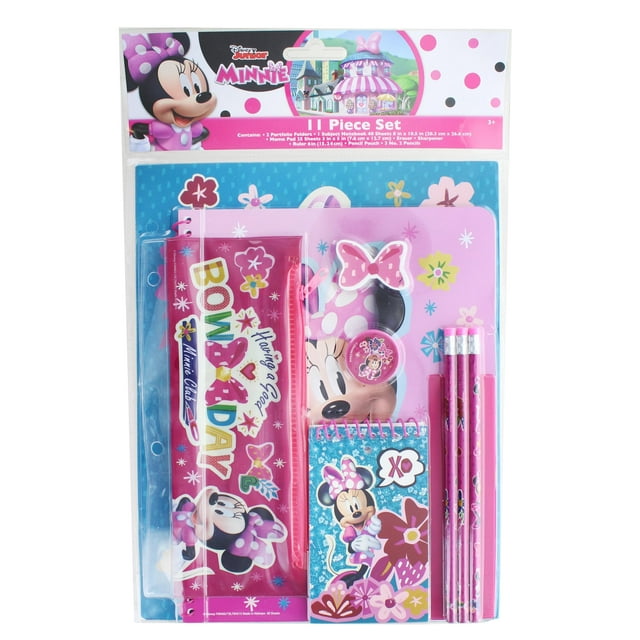 Innovative Designs IAD-4315-C Disney Minnie Mouse 11 Piece Stationery ...