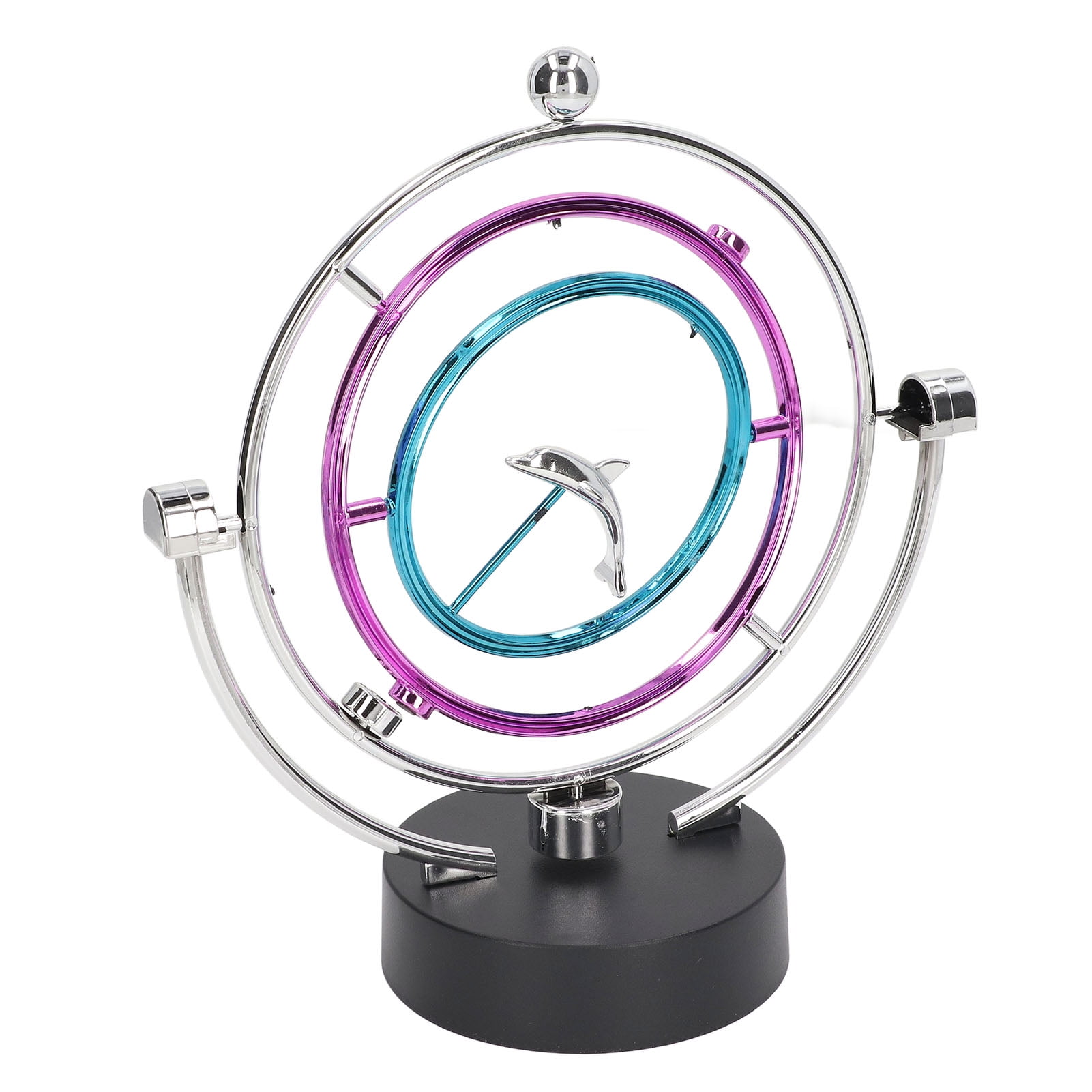 Innovative Dolphin Perpetual Motion Swing Toy, Innovative Large Circle ...