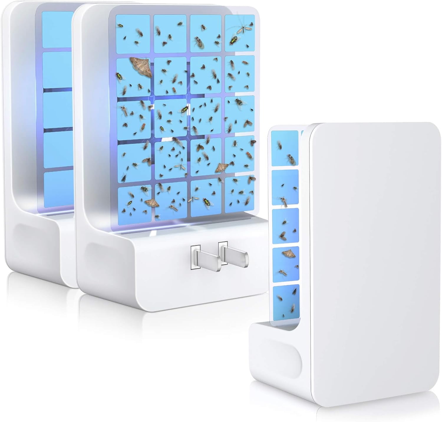 Innovative Double-Sided Flying Insect Trap for House Indoor, Plug-in ...