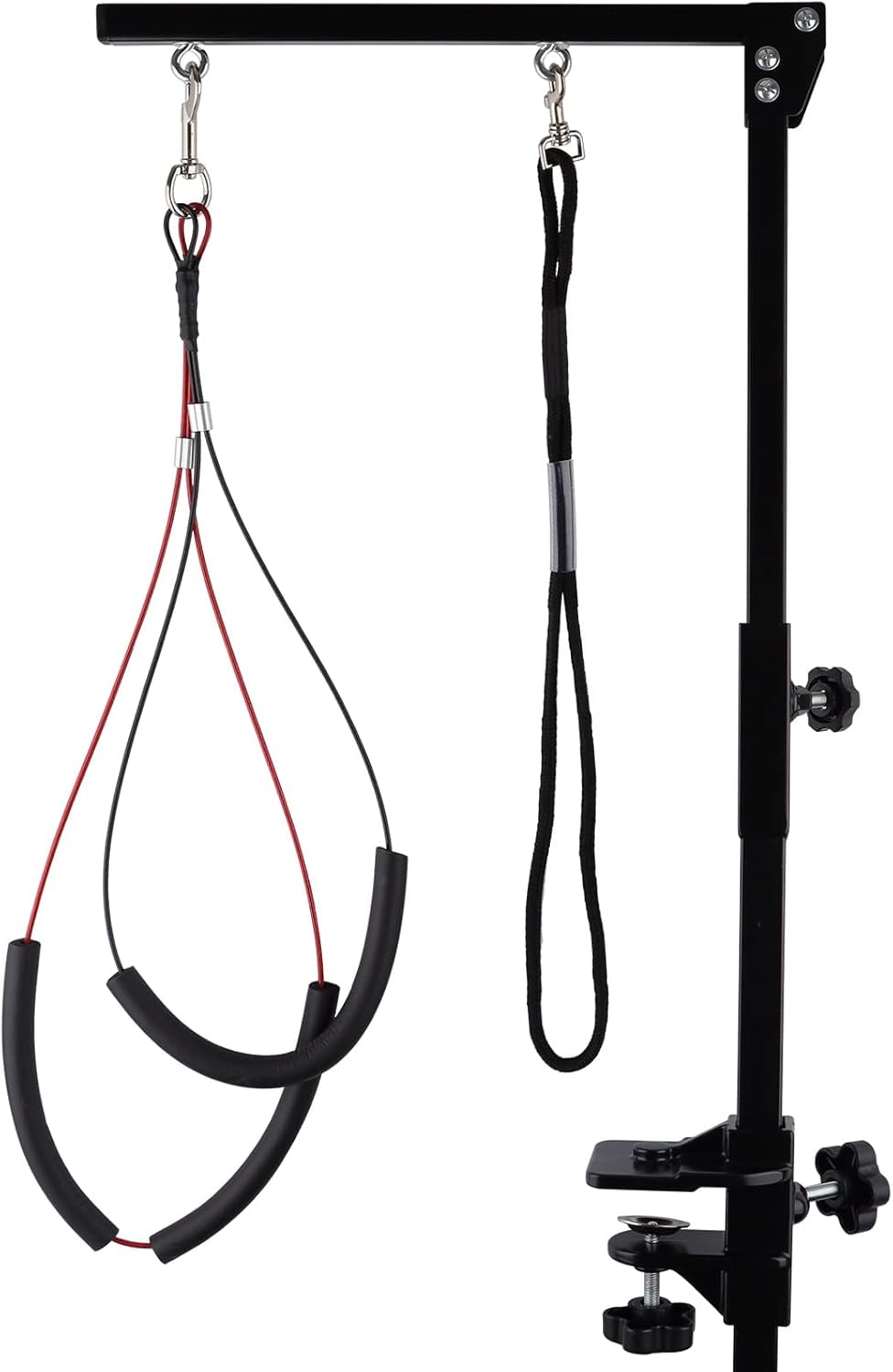 Innovative Foldable Design, Portable Dog Grooming Arm with Loop & Clamp ...