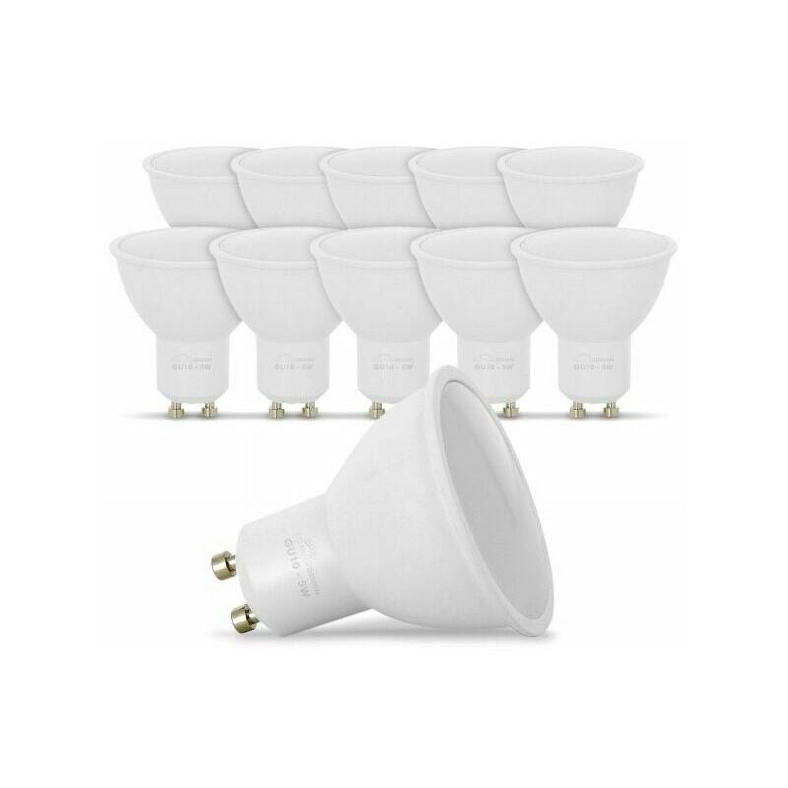 GU10 LED Bulbs, 5W, 50W Equivalent, 120° Beam Angle, 110 Volt, Non ...