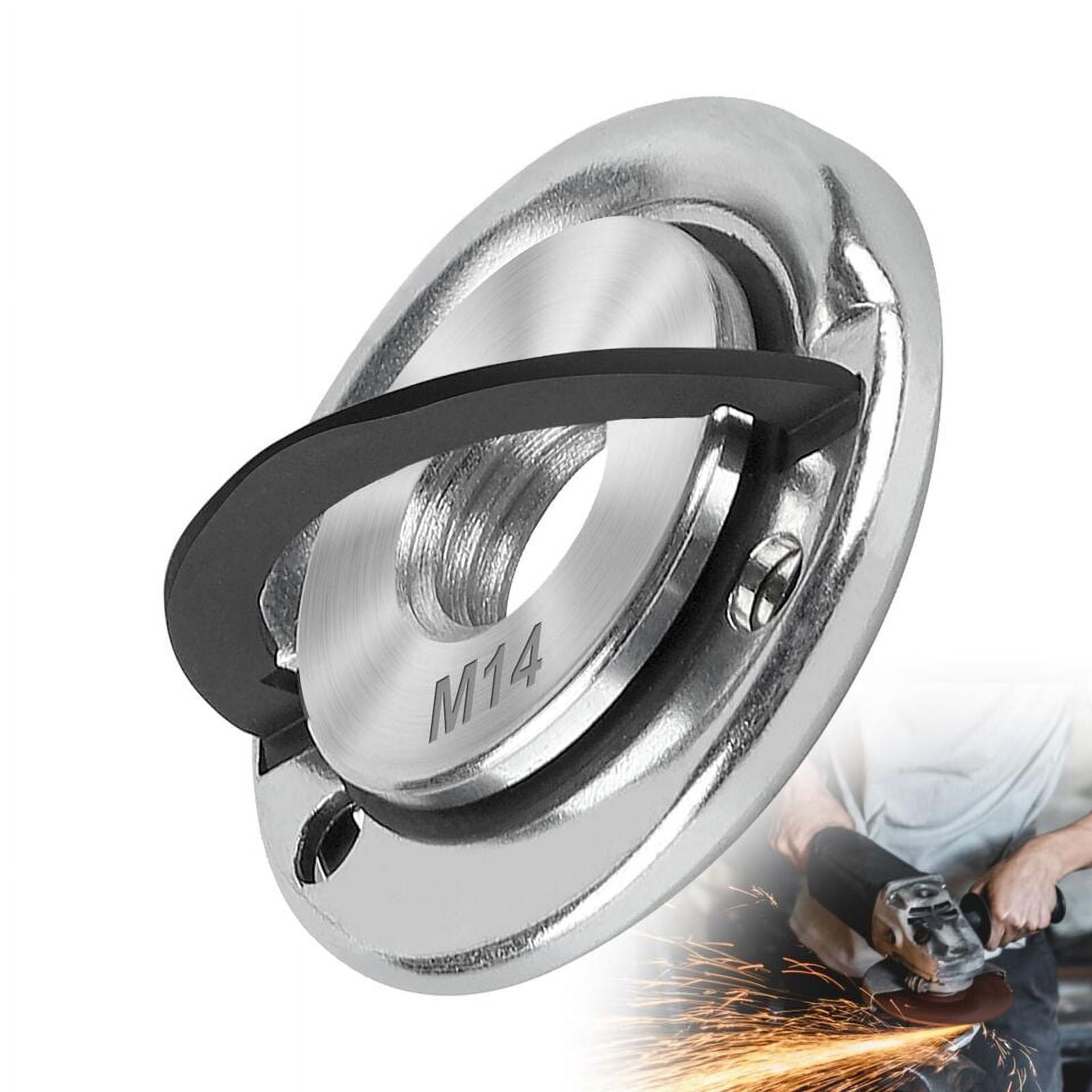 Innovative Grinder Accessory For Rapid Toolless Disc Changes, Angle ...