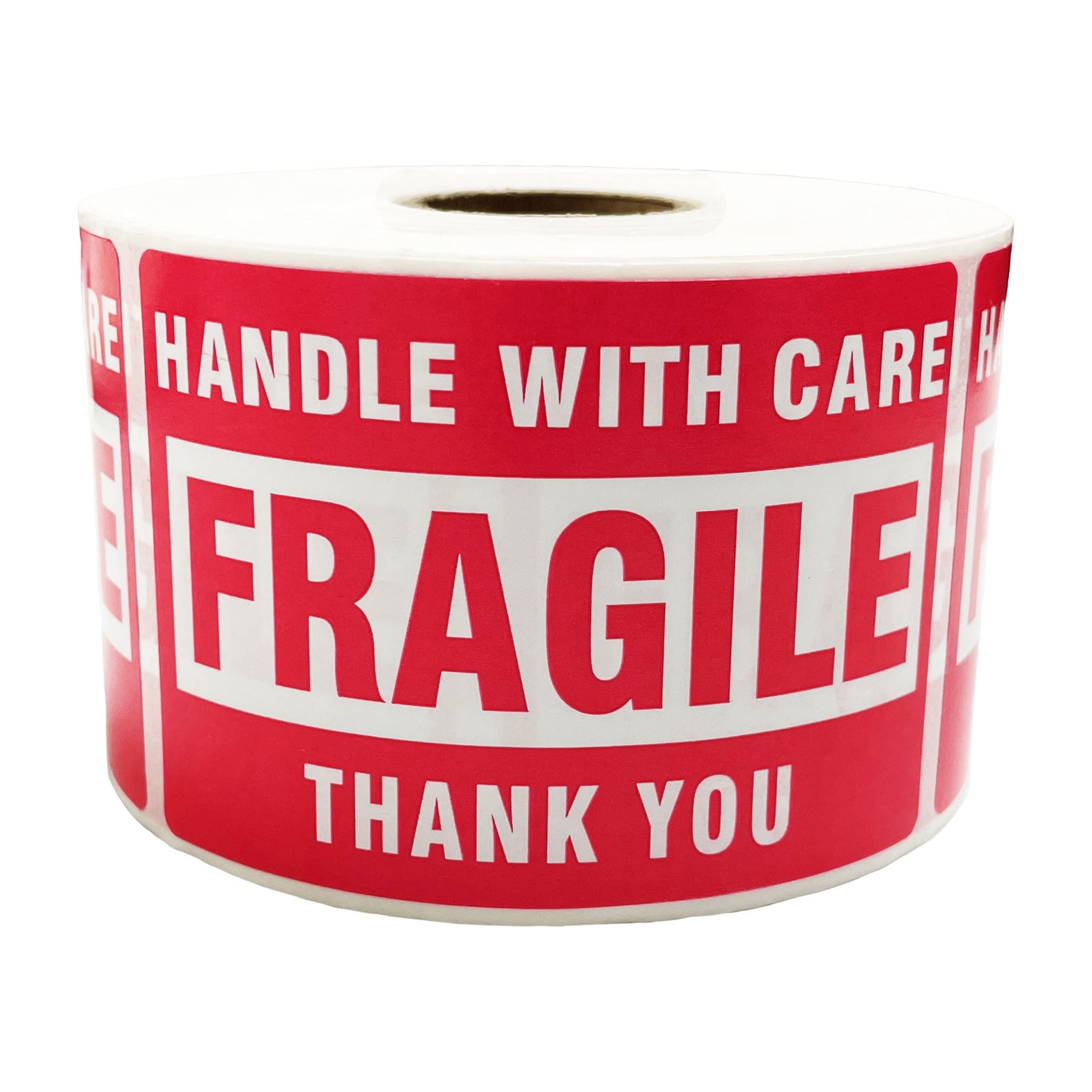 "Innovative Haus 2"" x 3"" WaterProof Removable Fragile Warning Label ...