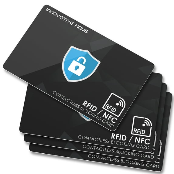 Innovative Haus RFID Blocking Card - Slim RFID Card Blocker & NFC ...