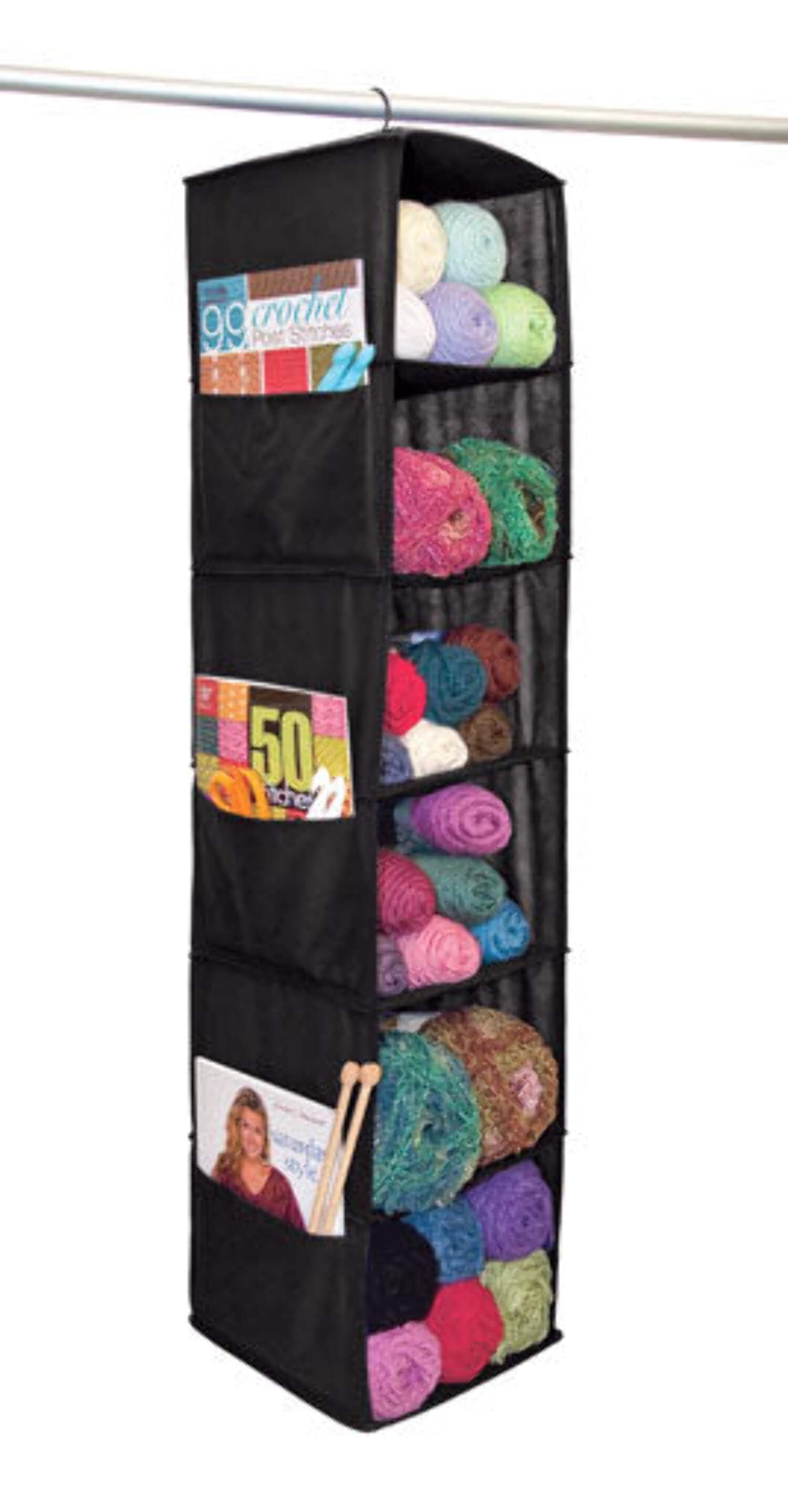 Innovative Home Creations 6 Shelf Yarn Organizer - Walmart.com