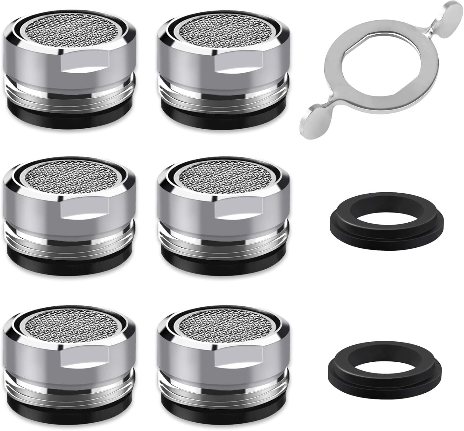 Innovative Kitchen Sink Faucet Aerator, Anti-Corrosion Chrome Plated ...