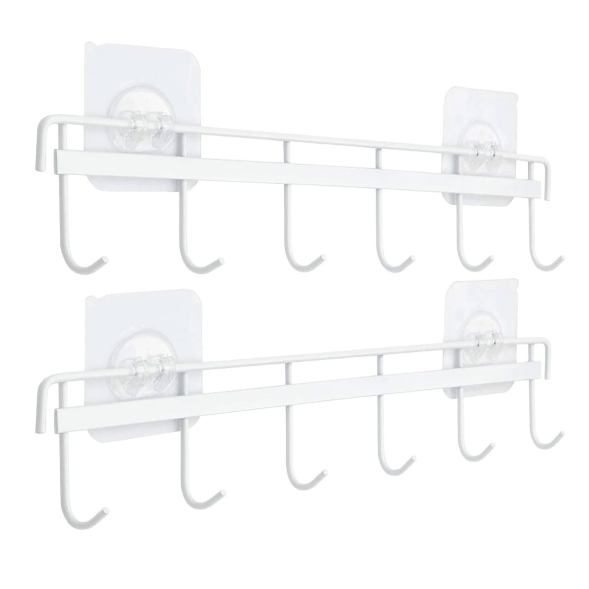 Innovative Kitchen Utensil Rack, Under Cabinet Storage White Organizer ...