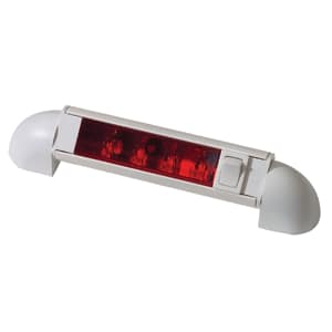 Innovative Lighting Adjustable Bunk Light Red LED White Case [018-4100 ...