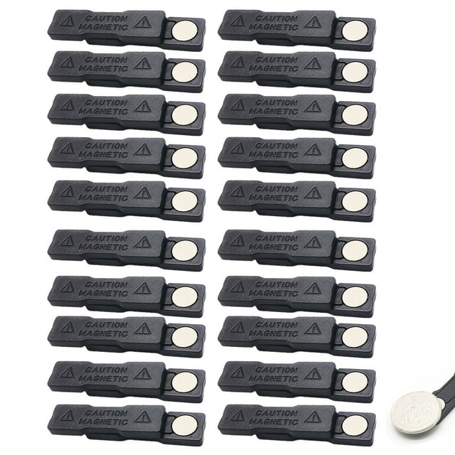 Innovative Name Badge Magnets, Professional Magnetic Name Tag Holders ...