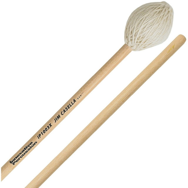 Innovative Percussion IP1003X Jim Casella Series Hard Marimba Mallets w ...