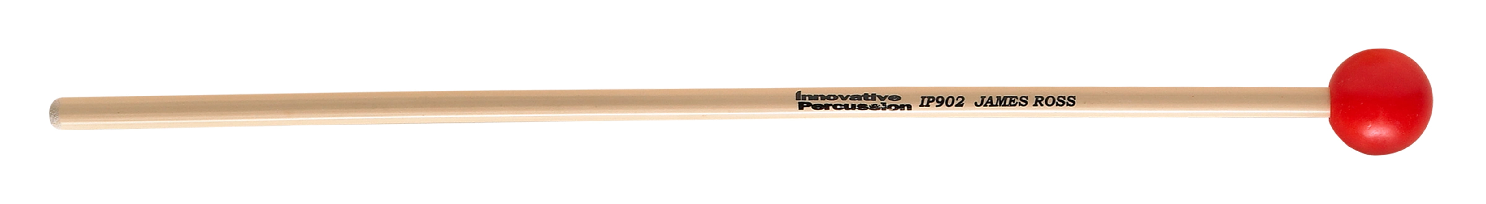 Innovative Percussion IP902 James Ross Series Medium Soft Red Mallets w ...