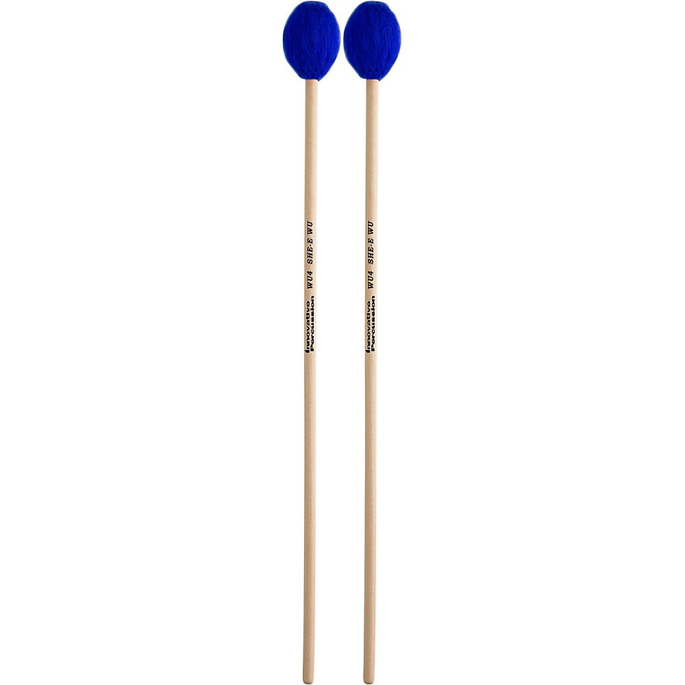 Innovative Percussion - WU1R - Soft Marimba Mallets - Electric Blue ...