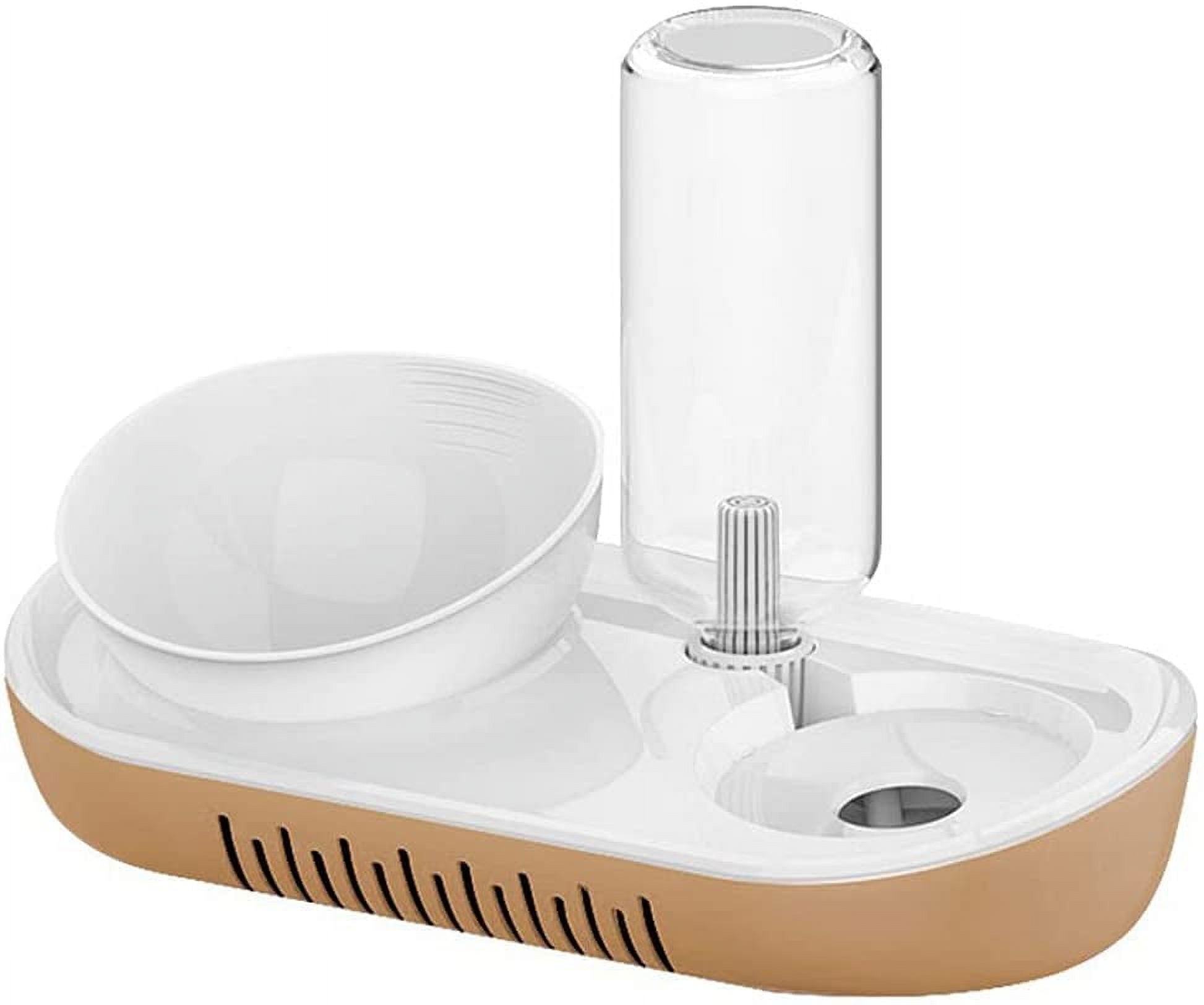 Innovative Pet Feeder, Stainless Steel Bowl with Automatic Water ...