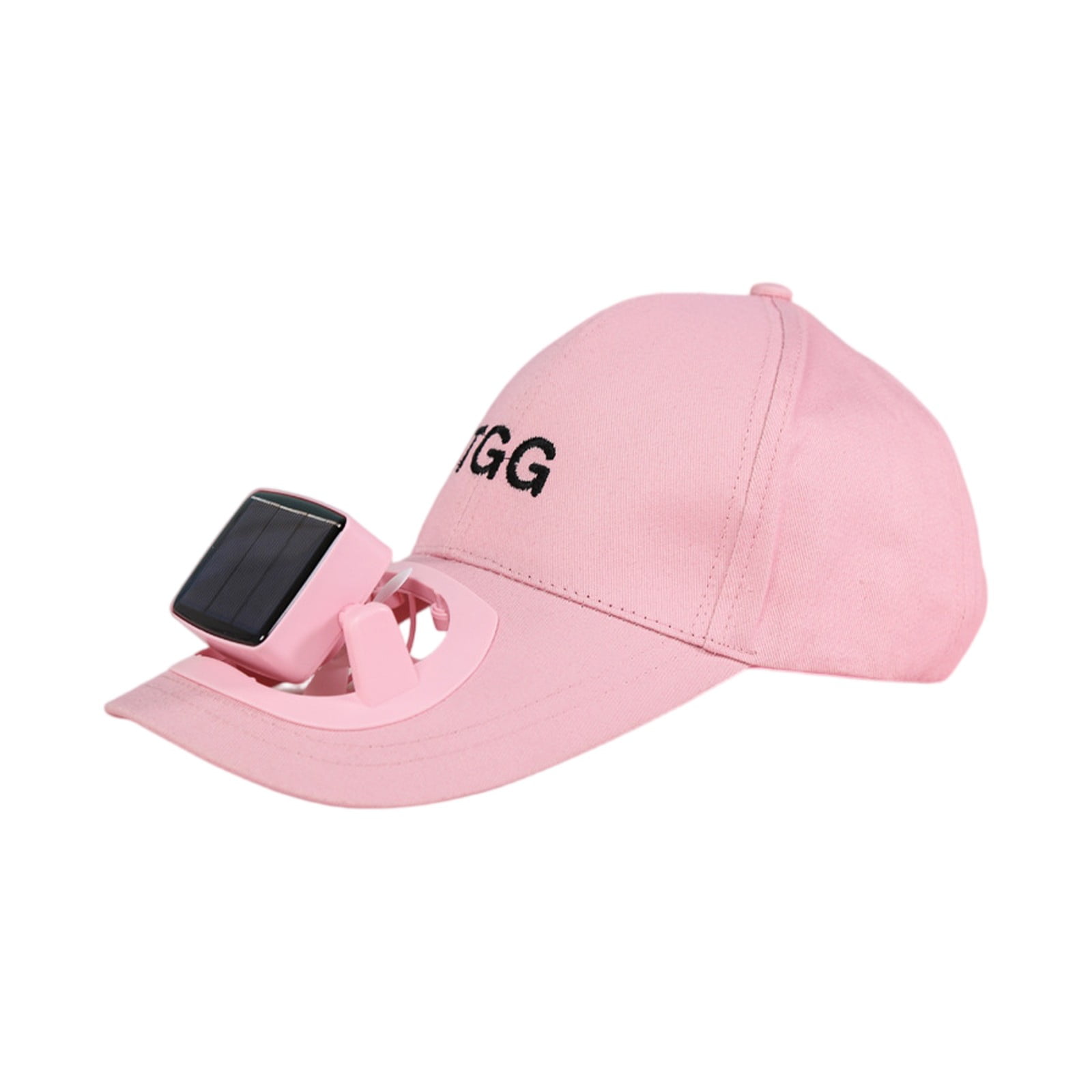 Innovative Pink Solar Powered Fan Cap Stay Cool and Stylish Outdoors ...