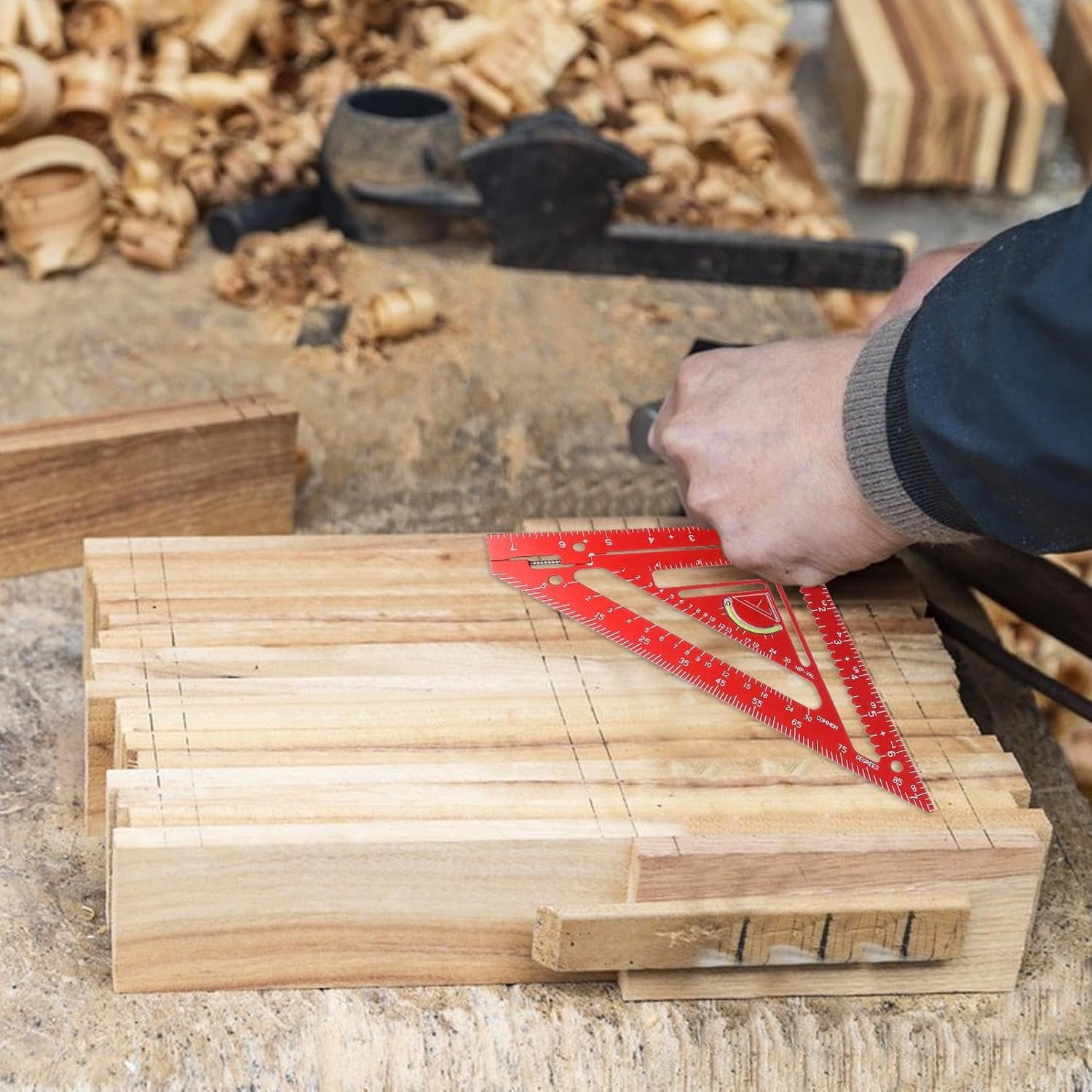 Innovative Precision Rafter Square, Adjustable Carpentry Squares ...