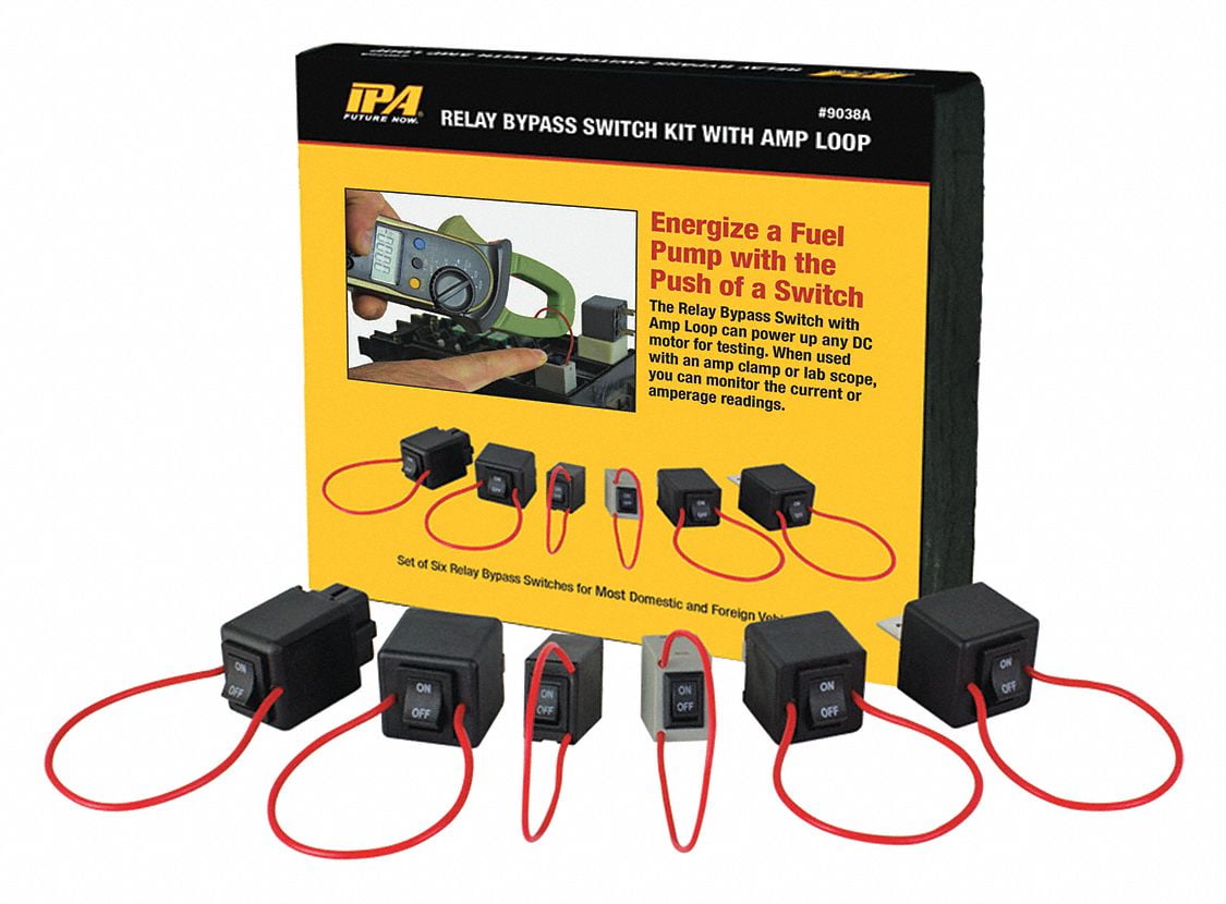 Innovative Products of America Relay Bypass Switch Kit,Handheld,6 pcs ...