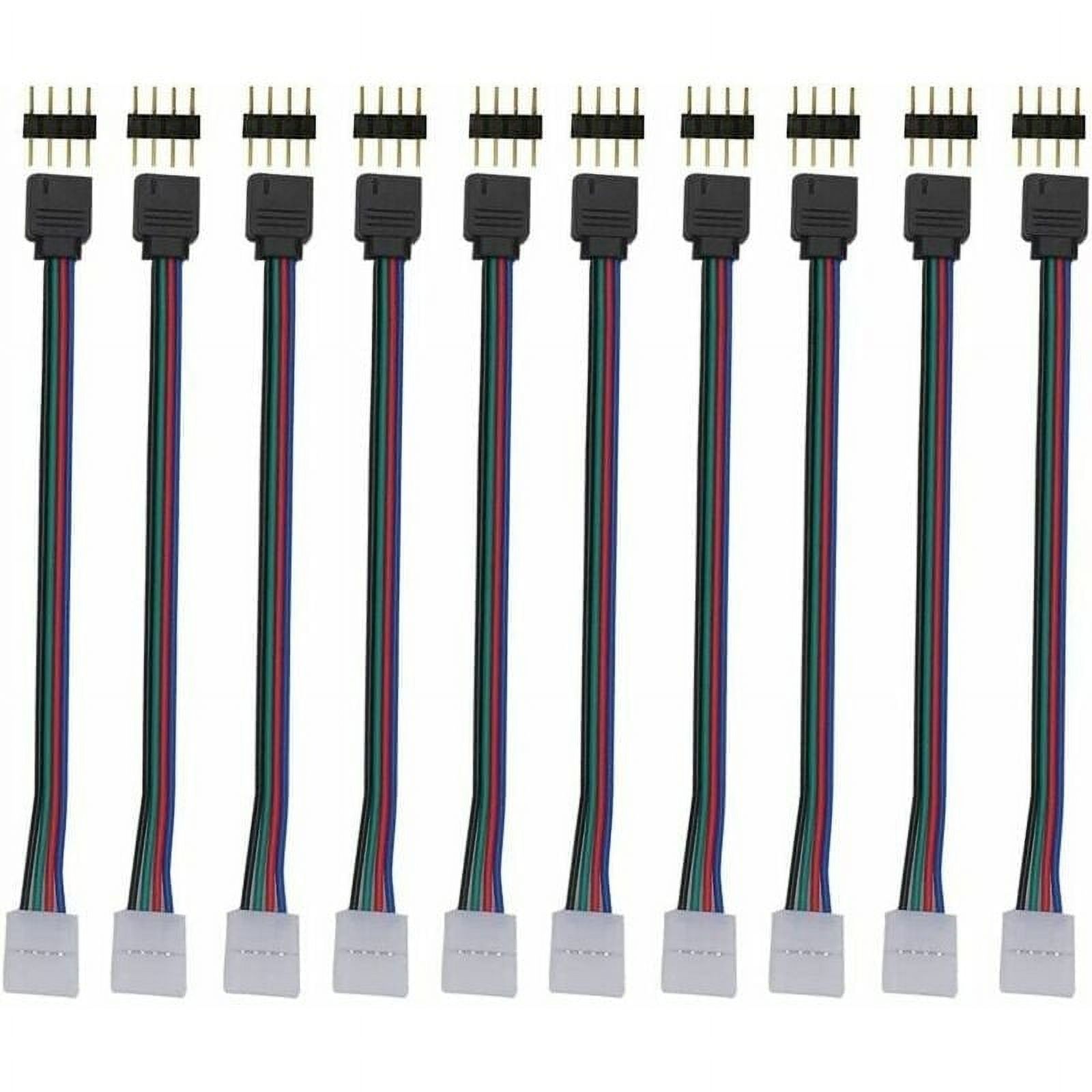 Innovative RGB LED Strip Connector, 4Pin Connector For Seamless ...