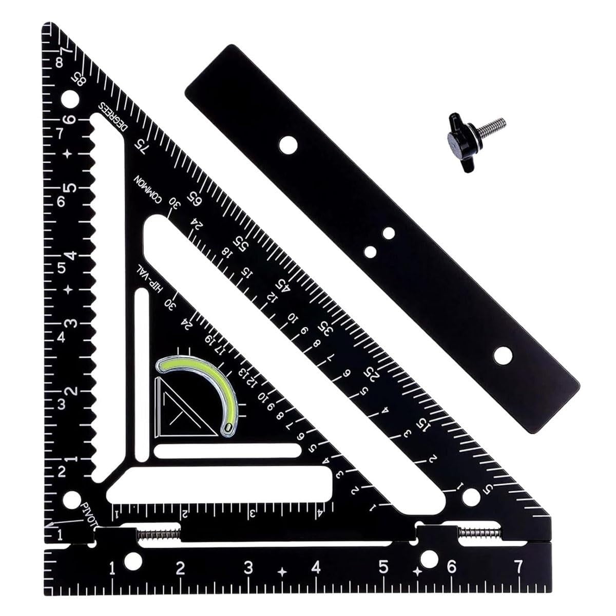 Innovative Rafter Square Tool,7 Inch Rafter Square Tool,Triangle Ruler ...