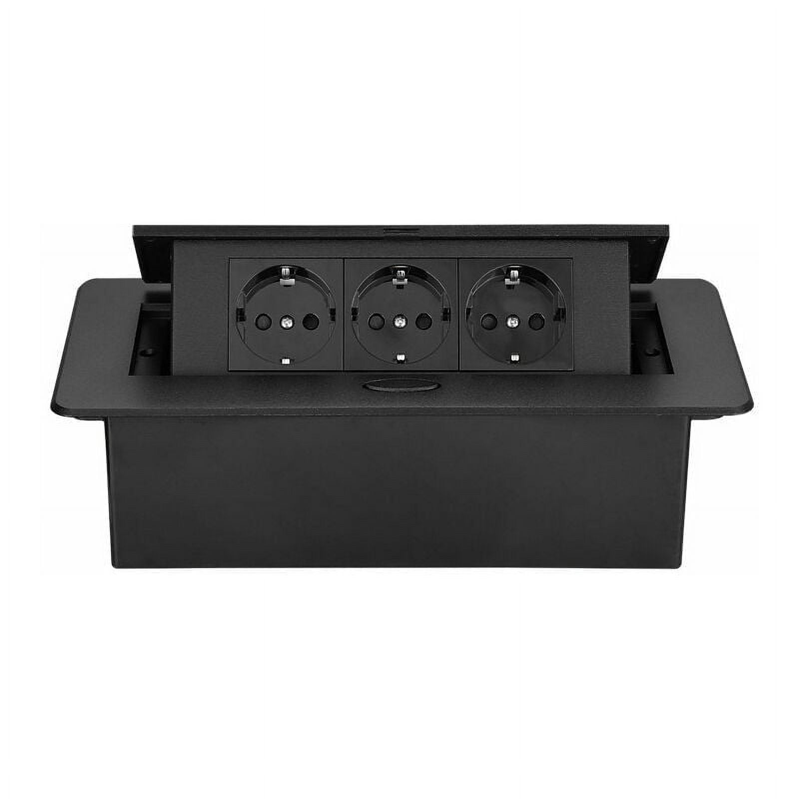 Innovative Retractable Power Strip, Aluminum Alloy Desktop Pop Up ...