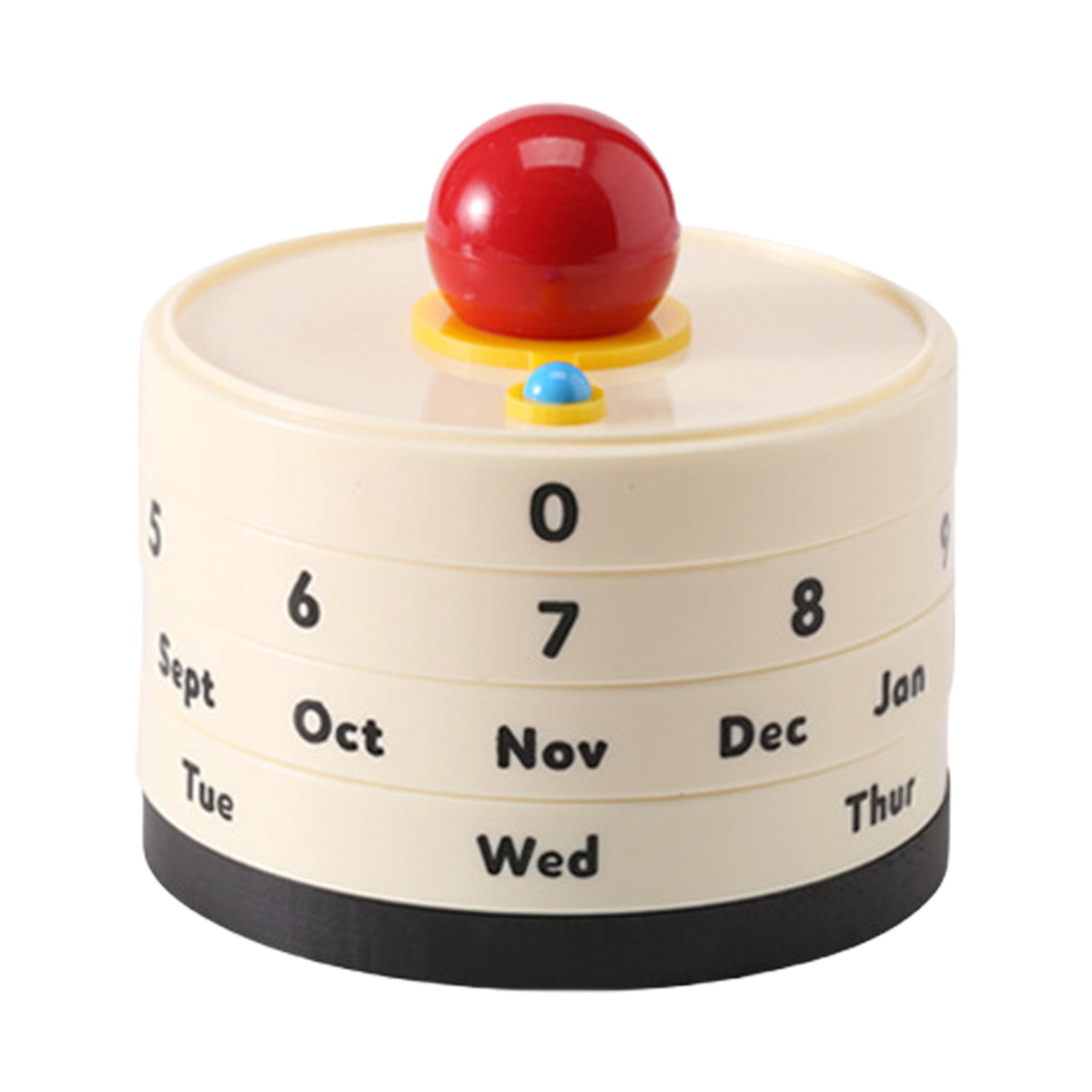 High Aesthetic Rotating Perpetuals Calendar Desk Accessories Ideal For Women Creative Homes ...