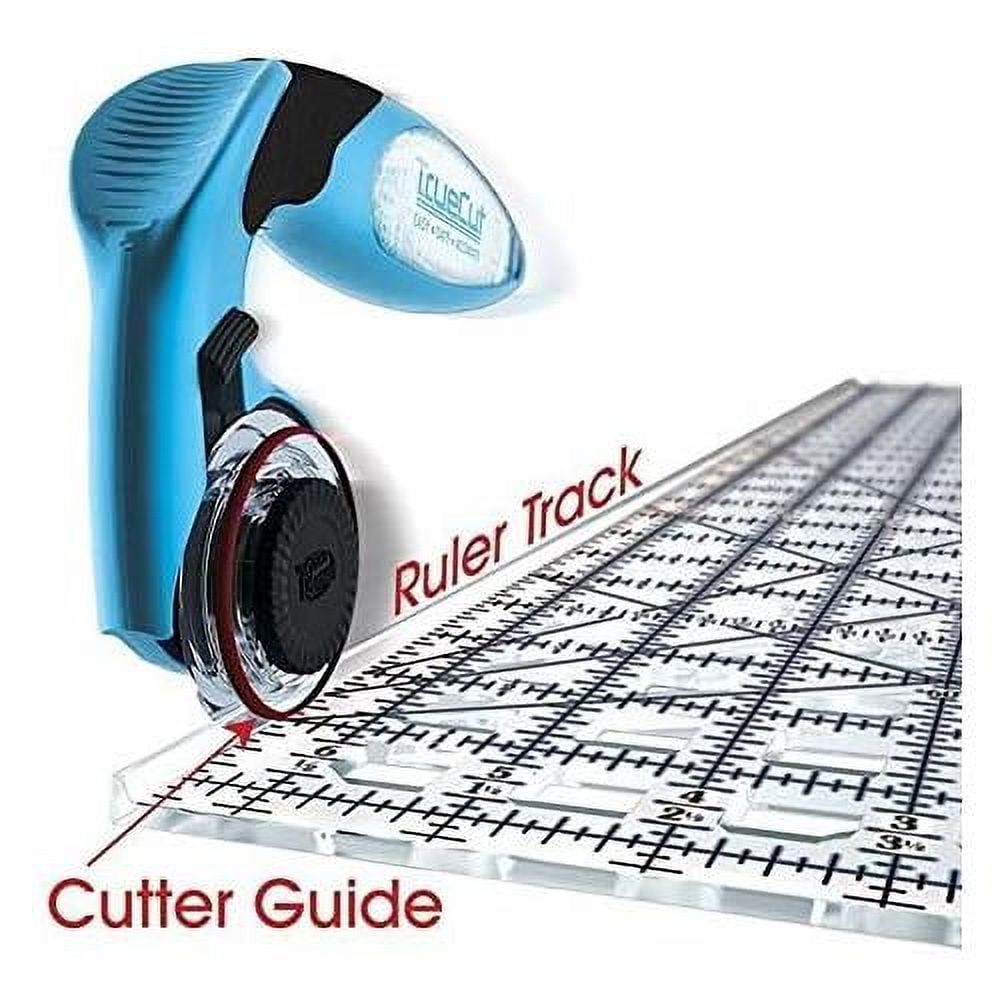 Innovative Ruler Track And Cutter System, Measures 3 X 18 Inches With 1 ...
