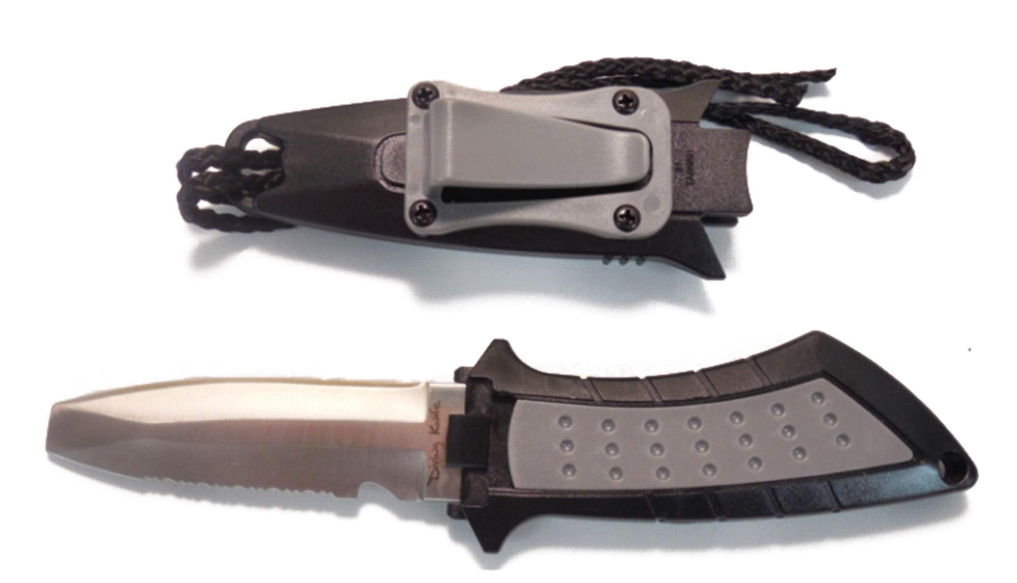 Innovative Scuba Slimline BCD Blunt Steel Knife 6 Inch Gray/Black ...