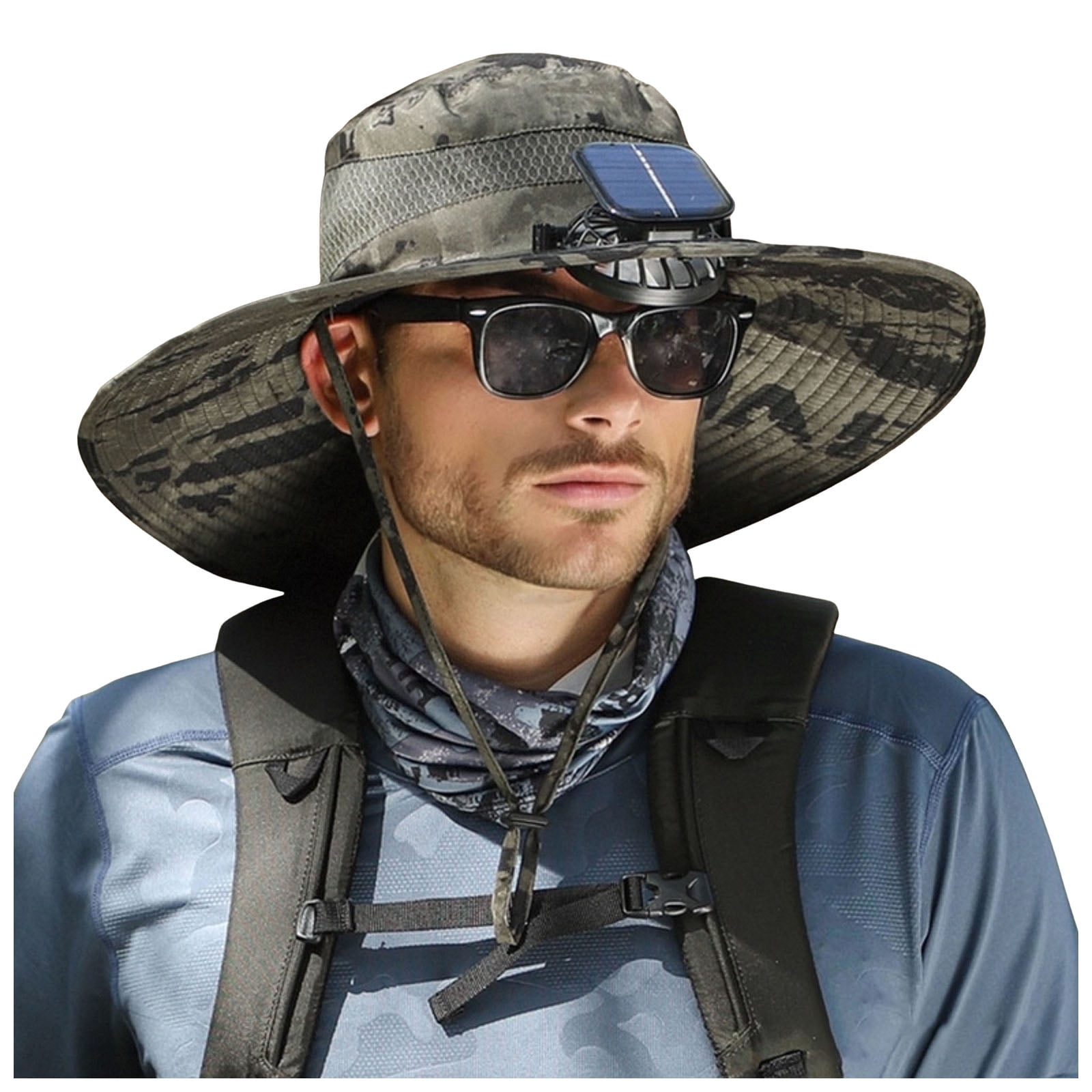 Innovative Solar Fan Outdoor Hat , Stay Cool in Style, E - Walmart.com
