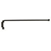 Urbanest 1/2” Adjustable Wall Mounted Swing Arm Rods 14"-24", Matte ...