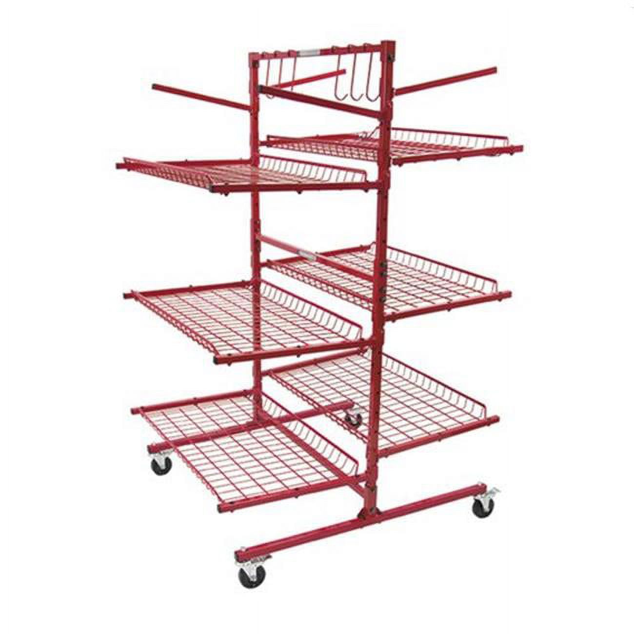 Innovative Tools & Technology SSPC-C Parts Cart C 6-Shelf Mobile ...