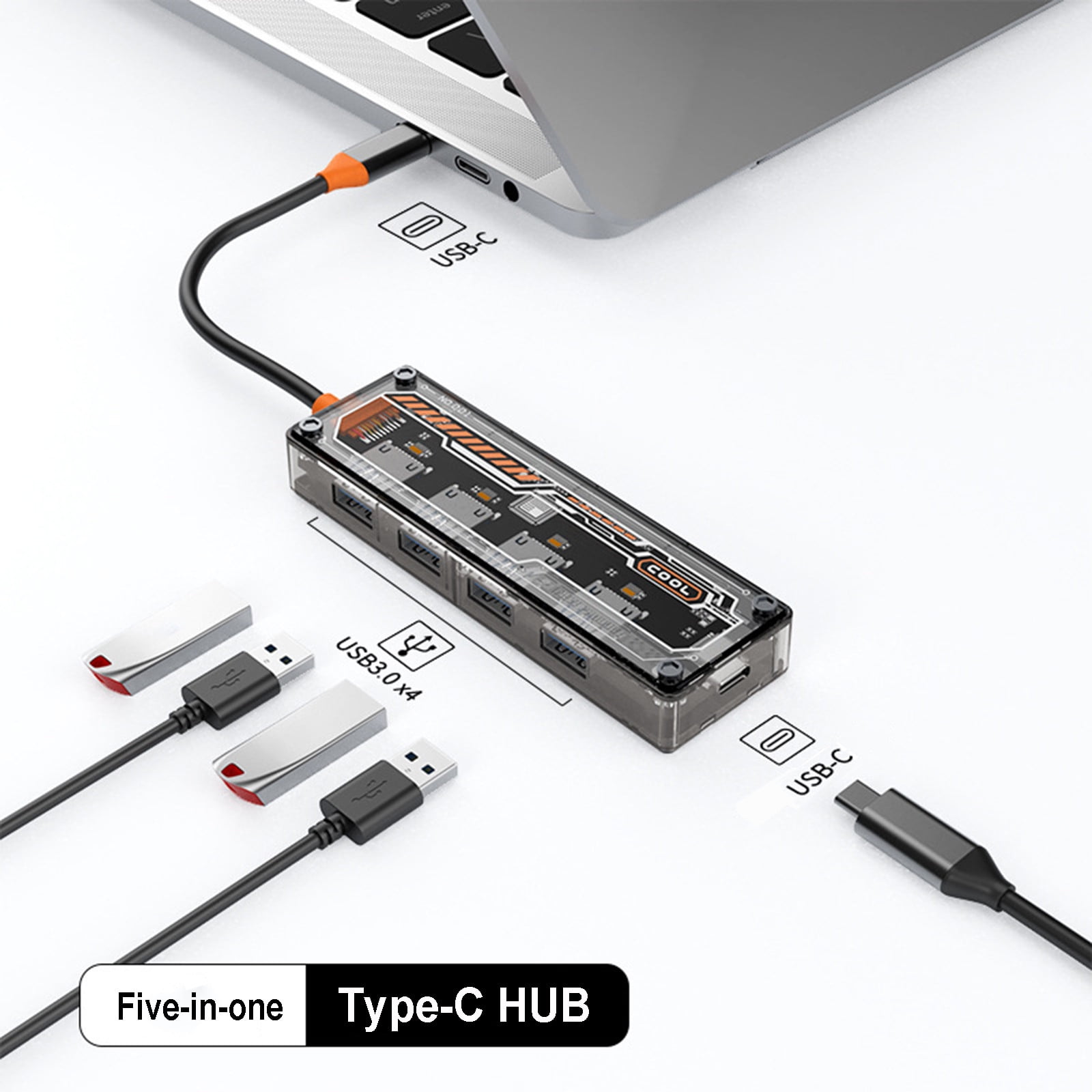 Innovative Type C Hub Docking Station Usb HUB Multi-function Hub ...
