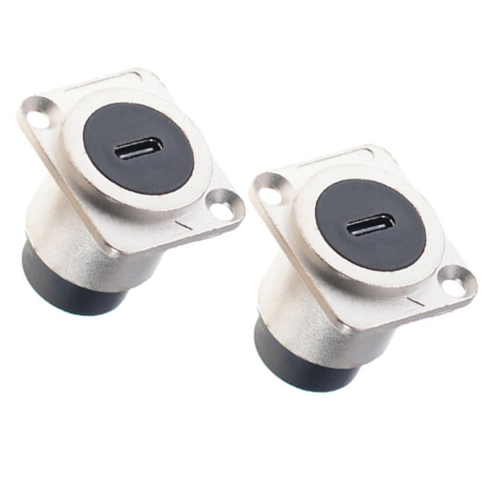 Innovative USB C Panel Mount Connectors Set of Two for User Convenience ...