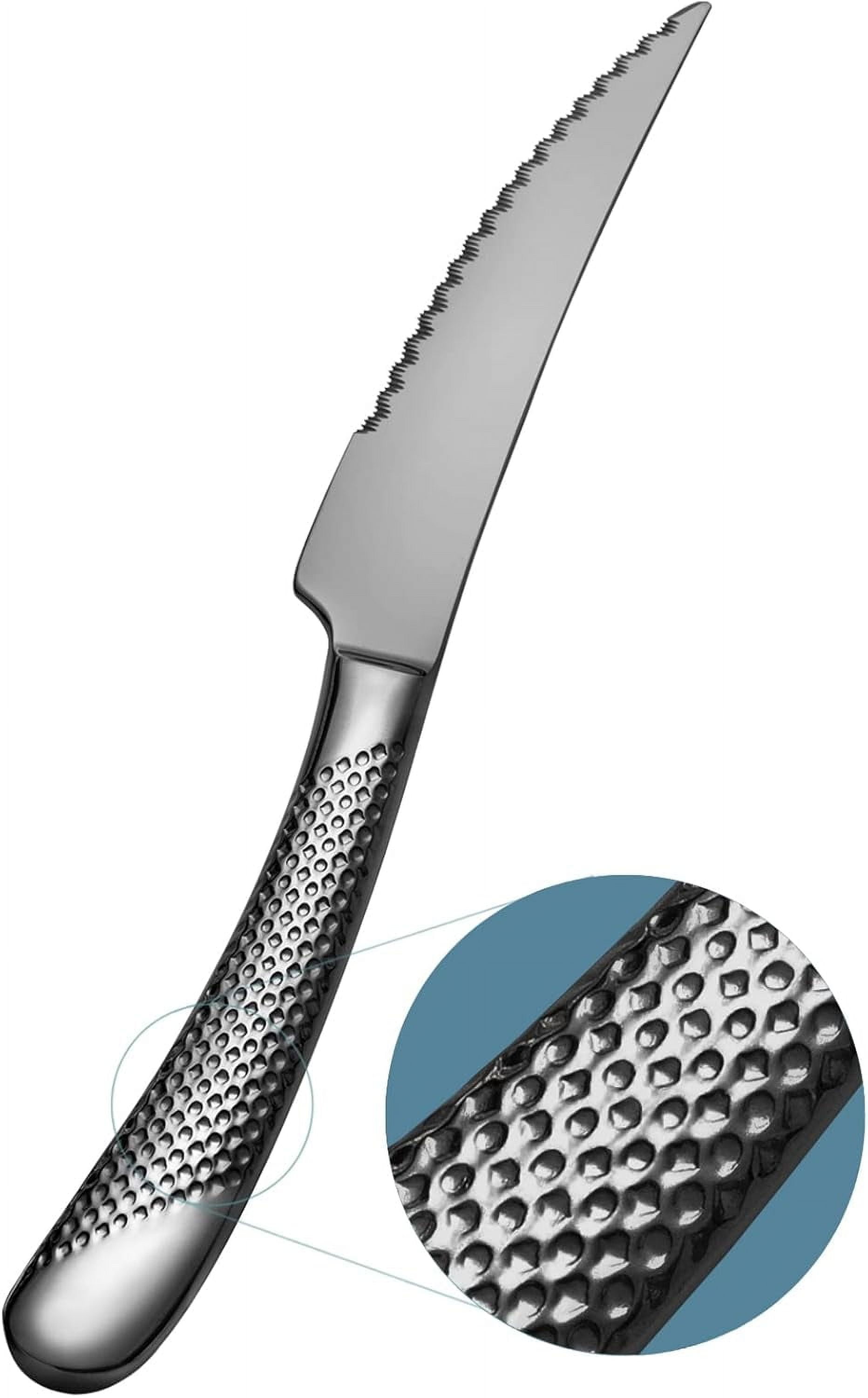 ® Innovative Ultra-Sharp 2-IN-1 Serrated Forged Knife For Dinner and ...