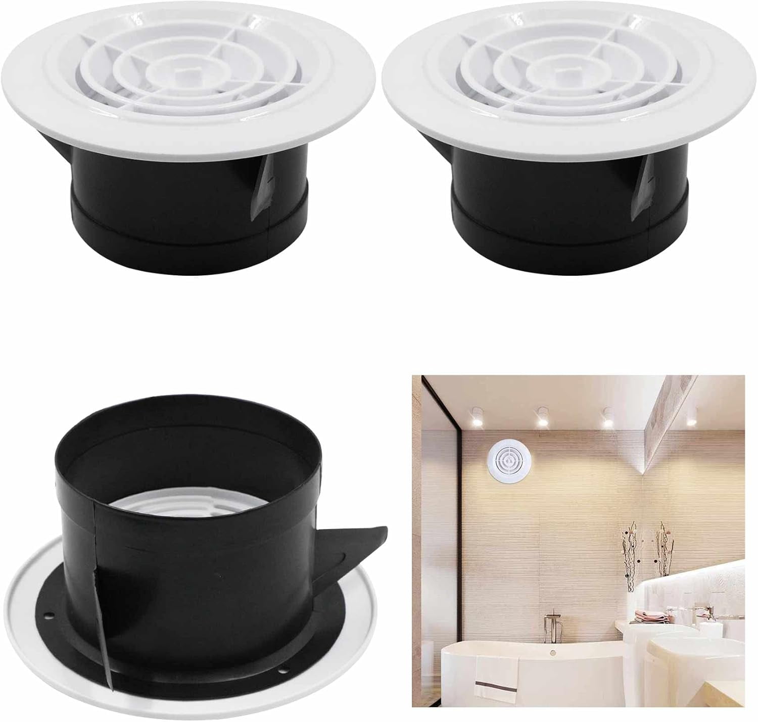 Innovative Ventilation Solution, Ceiling Diffuser With Adjustable ...