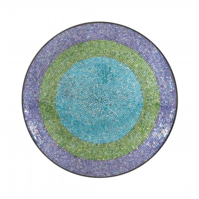 Innovatively Styled Metal Mosaic Wall Platter - Walmart.com