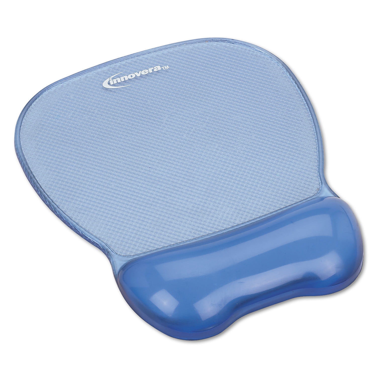 Innovera Ergonomic Blue Gel Mouse Pad with Wrist Rest Support - Walmart.com