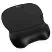 Fellowes PlushTouch Mouse Pad with Wrist Rest, 7.25 x 9.37, Black ...