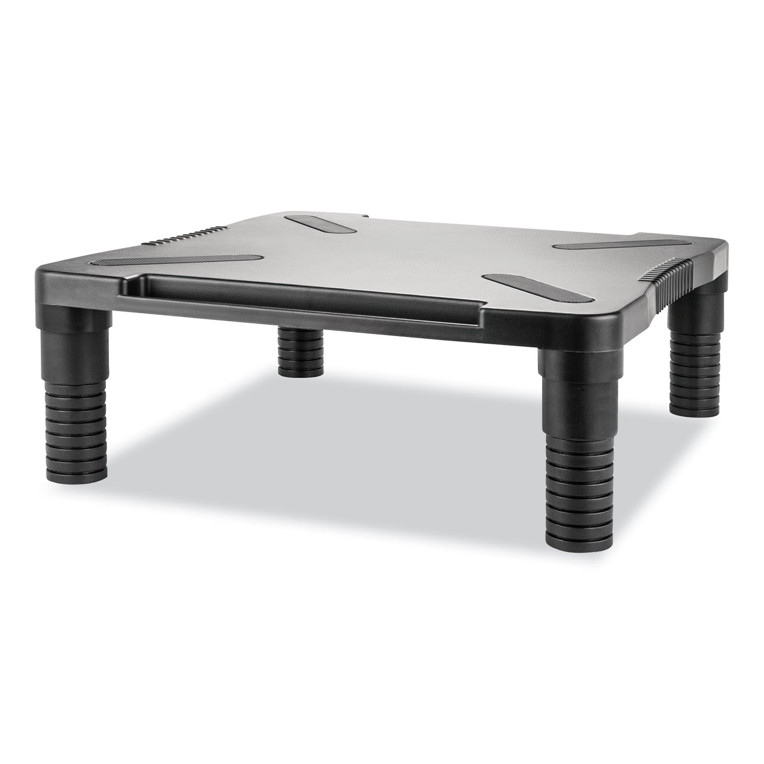 Innovera Single Level Monitor Riser 13.13" x 13.5" x 4" Black IVR55010 ...