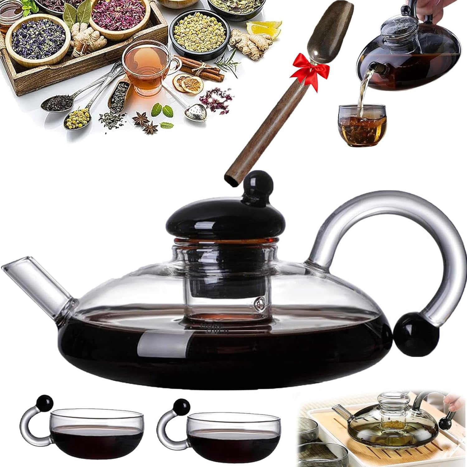 Innovessa Tea Pot, Heatable Innovessa Tea Pot, Innovessa Tea Pot Glass ...