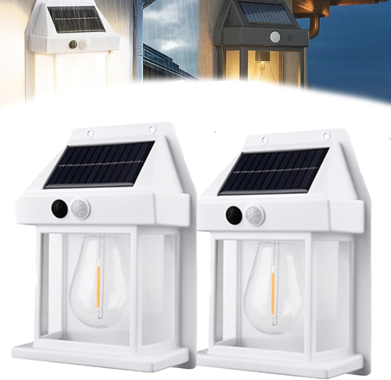 Innovga Night Lights, Solar Induction Wall Lamp, Outdoor Waterproof ...