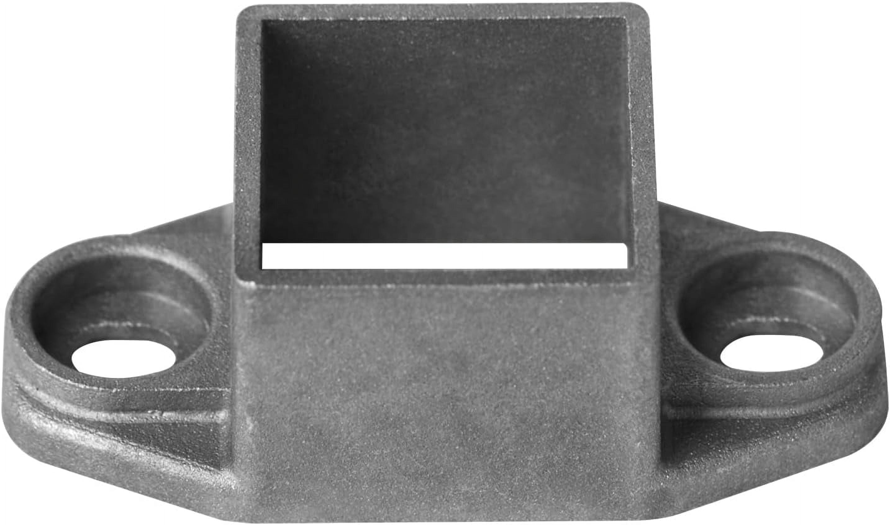 Innovire 20 Pack 1-1/4 x 1-1/4 inch Square Post Flange Base, Aluminum ...