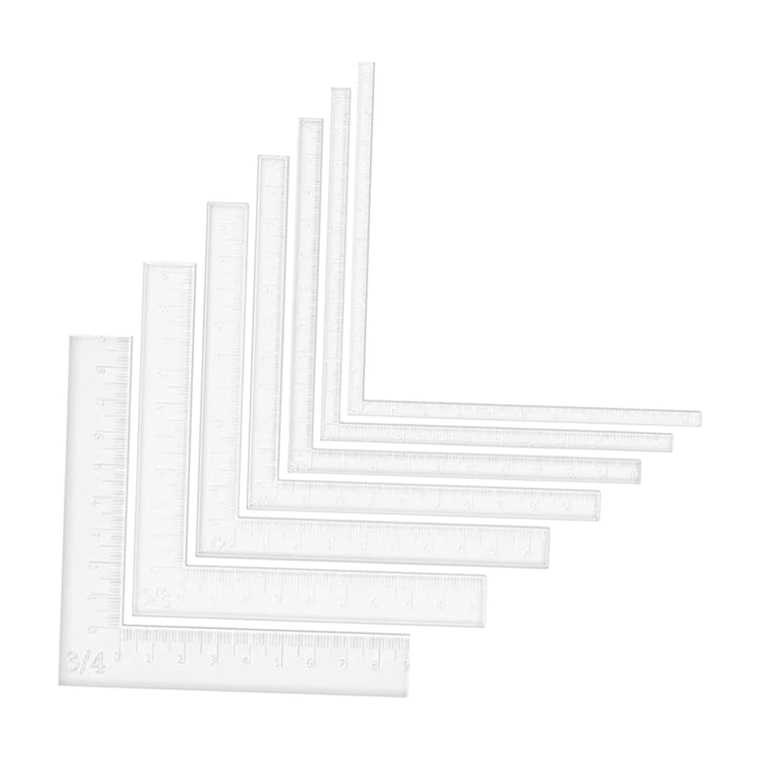 Innovire 7Pcs Positioning Corner Tools L Shaped Square Ruler ...
