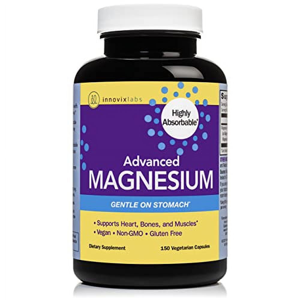 InnovixLabs Advanced Magnesium, High Absorption Magnesium Glycinate ...
