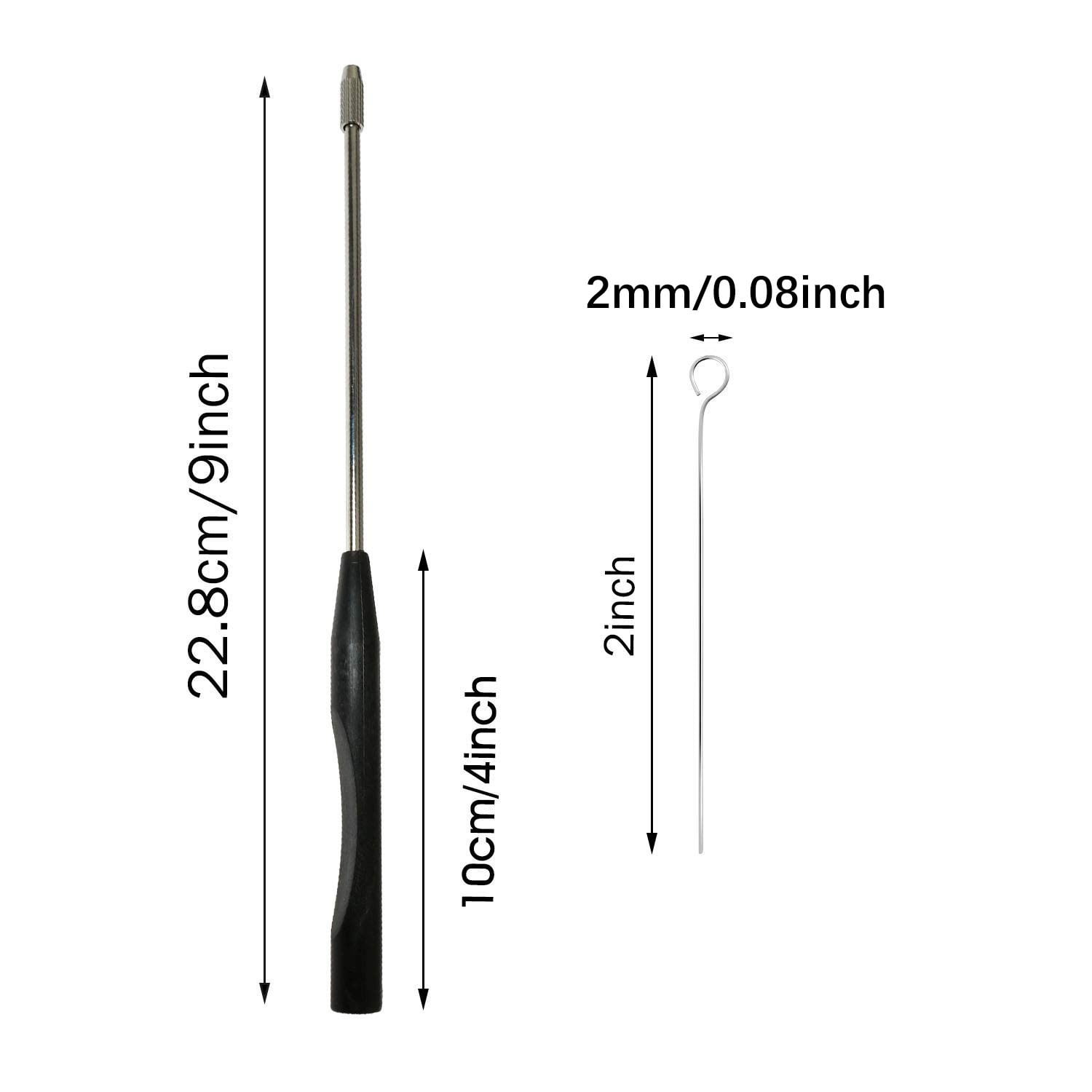 Inoculation Loop 50 Nichrome Stainless Steel Ring For Lab Culture ...