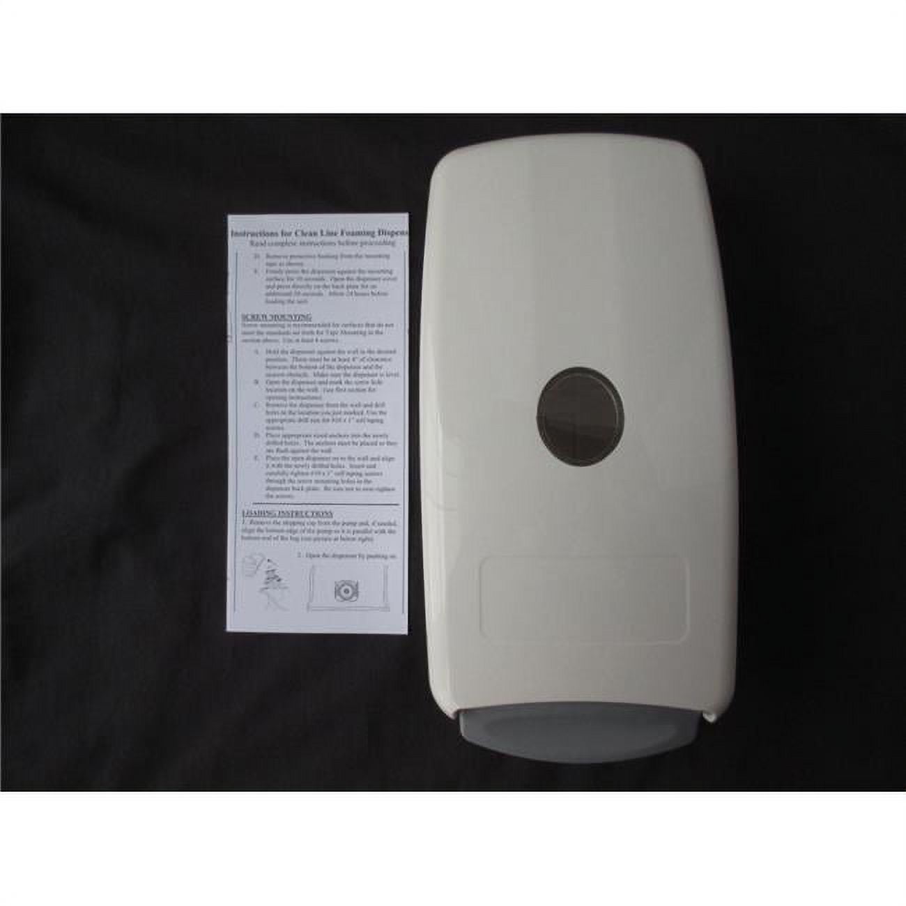 Inopak L1000FOAM-P 1000 ml Dispenser Foaming Soap, White - Case of 1 ...