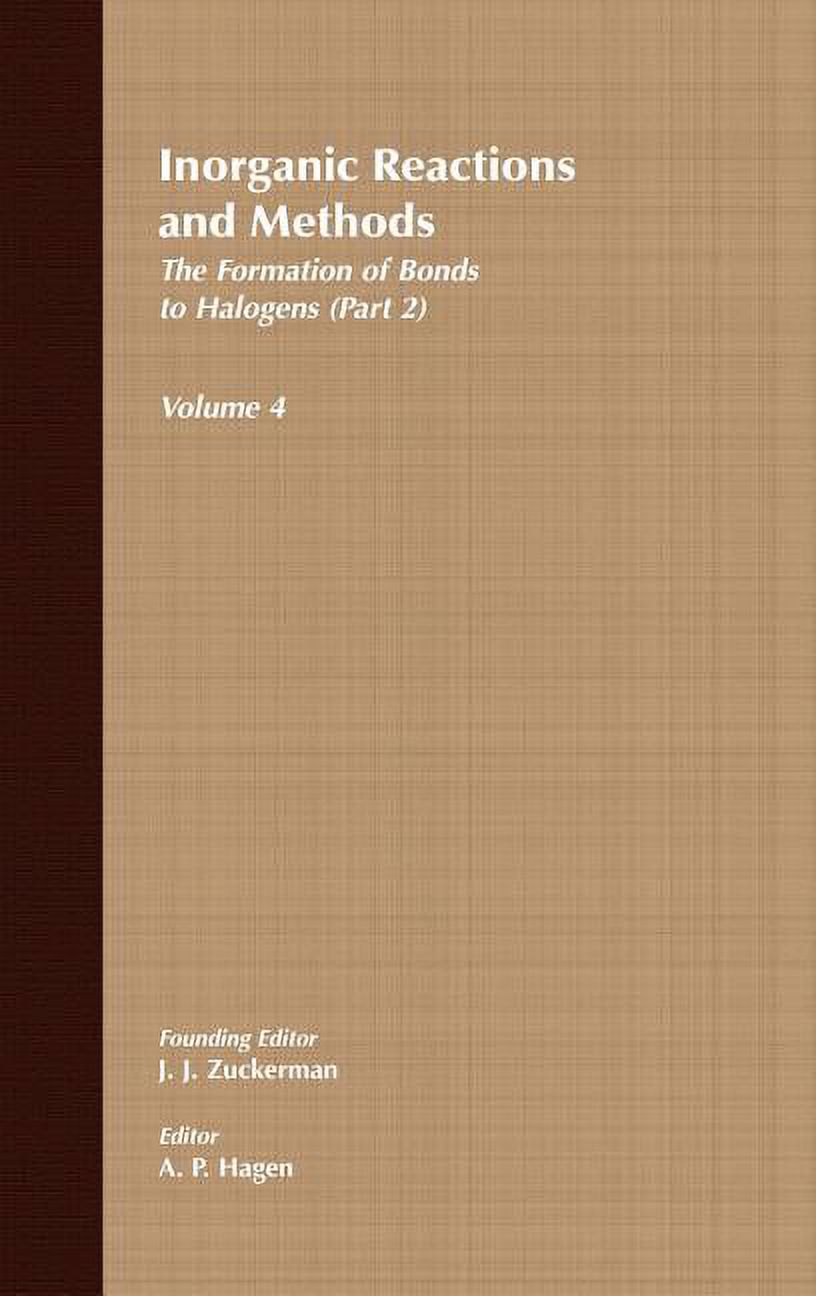 Inorganic Reactions & Methods Inorganic Reactions and Methods, the ...