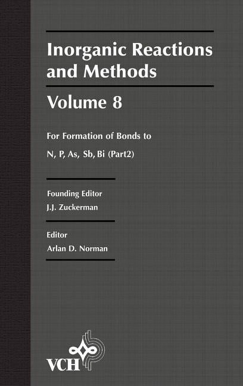 Inorganic Reactions & Methods Inorganic Reactions and Methods, the ...