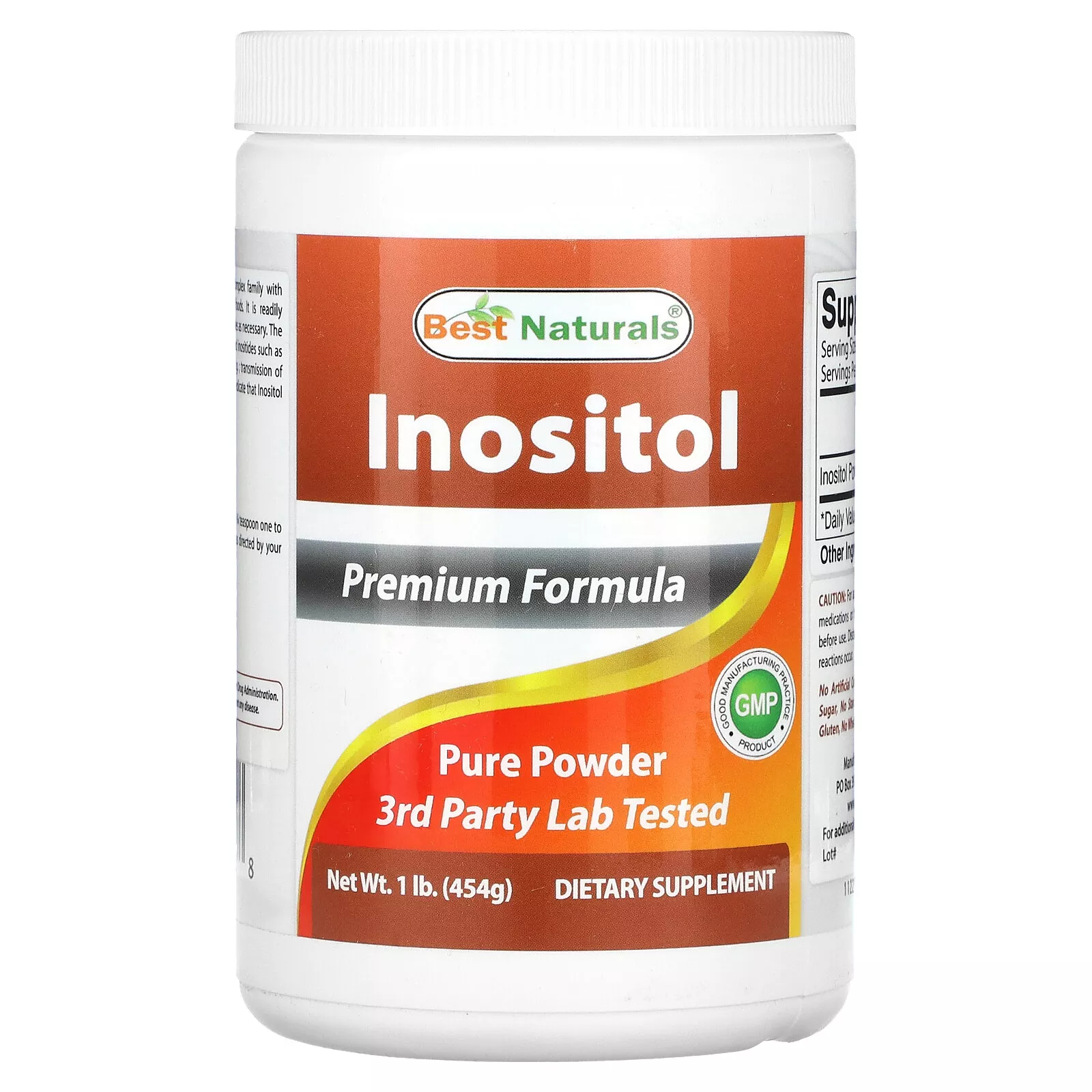 Inositol, 1 lb (454 g) - Walmart.com