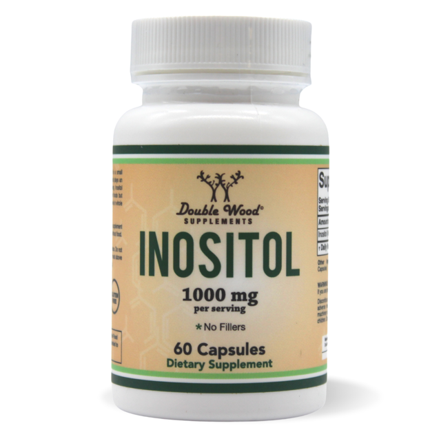 Inositol - 60 x 500 mg capsules - Myo-inositol Supplement - Walmart.com