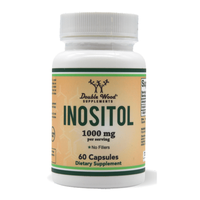 Inositol - 60 x 500 mg capsules - Myo-inositol Supplement - Walmart.com